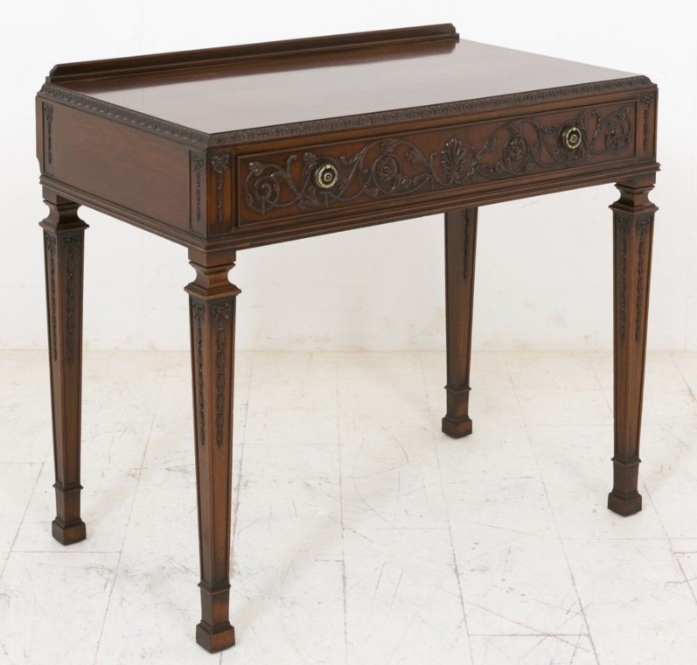 Adams Side Table Mahogany Antique Carved Console | Antiguidades inglesas